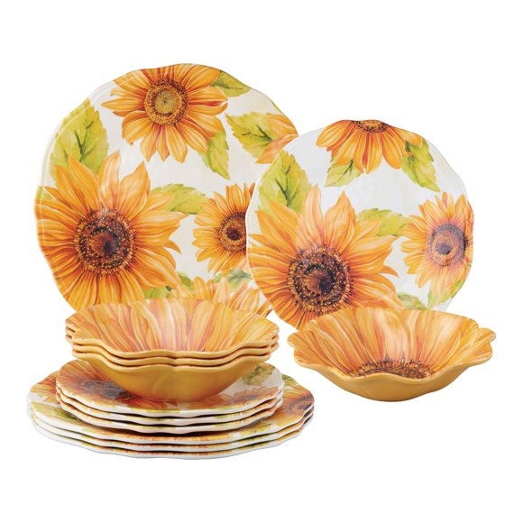 Sunflower Plates
