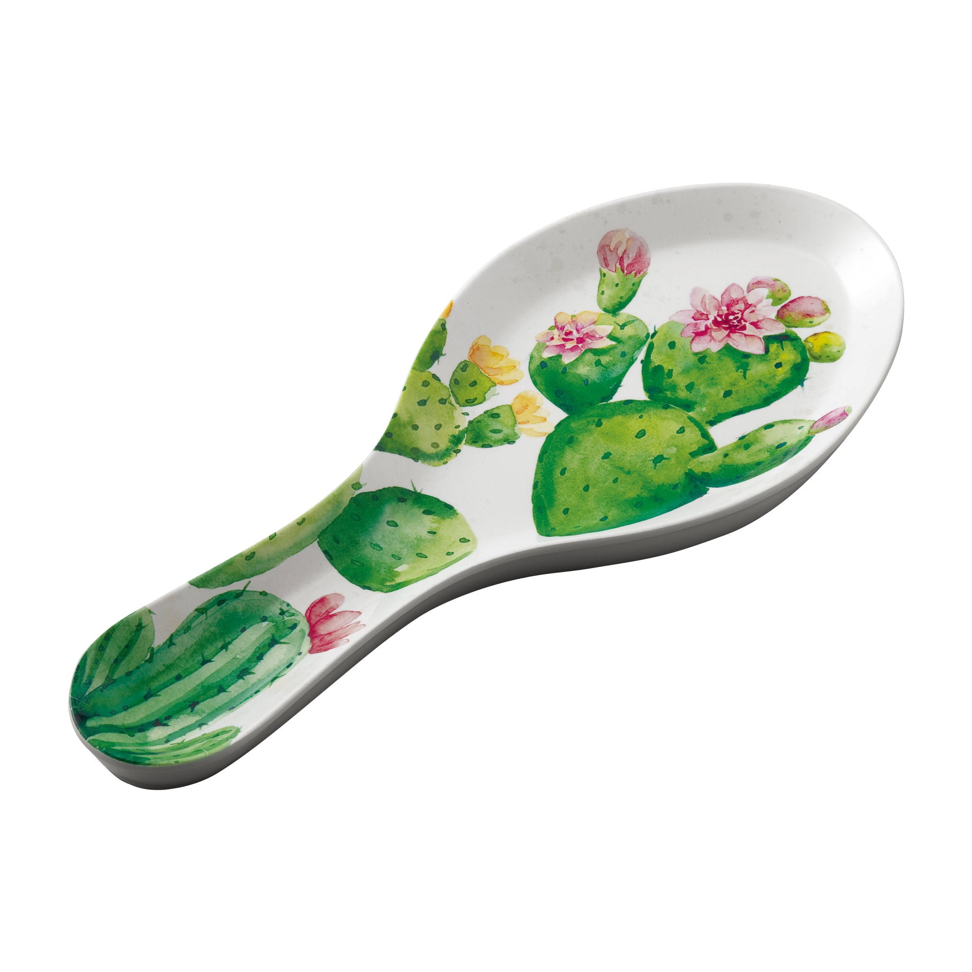 Gourmet Art Cactus Melamine Spoon Rest Spoon Holder Kitchen Utensil ...