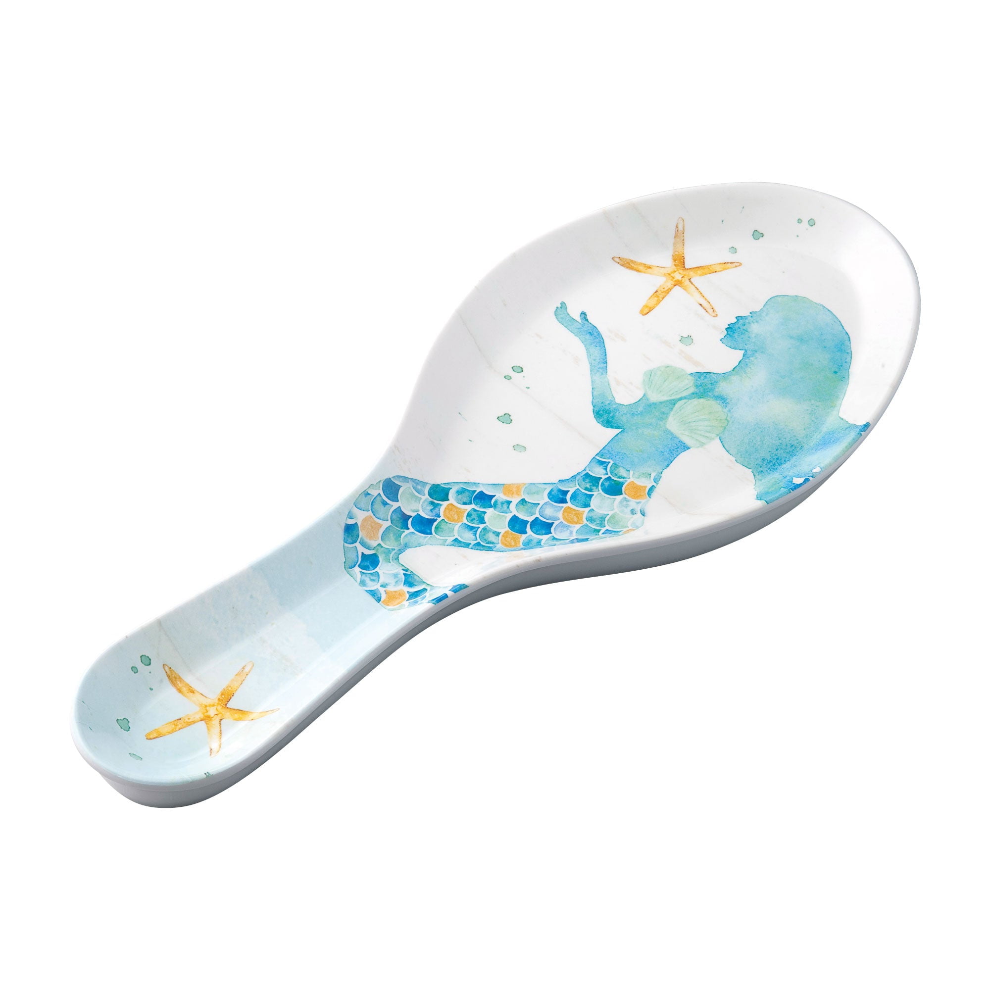Gourmet Art Melamine Spoon Rest/Spoon Holder (Mermaid) - Walmart.com