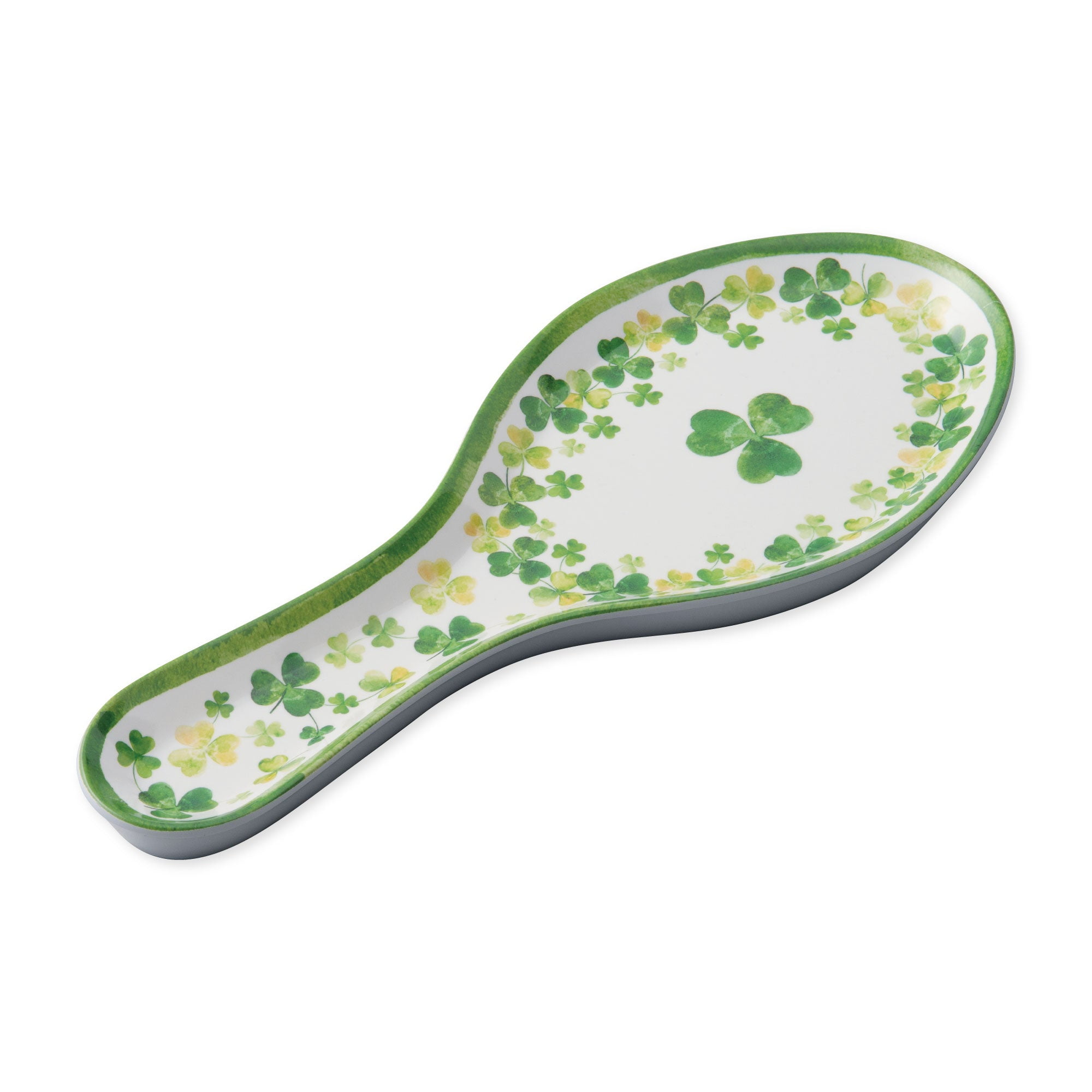 Supreme Housewares Shamrock Melamine Spoon Rest, Dishwasher Safe, 9.6 x ...