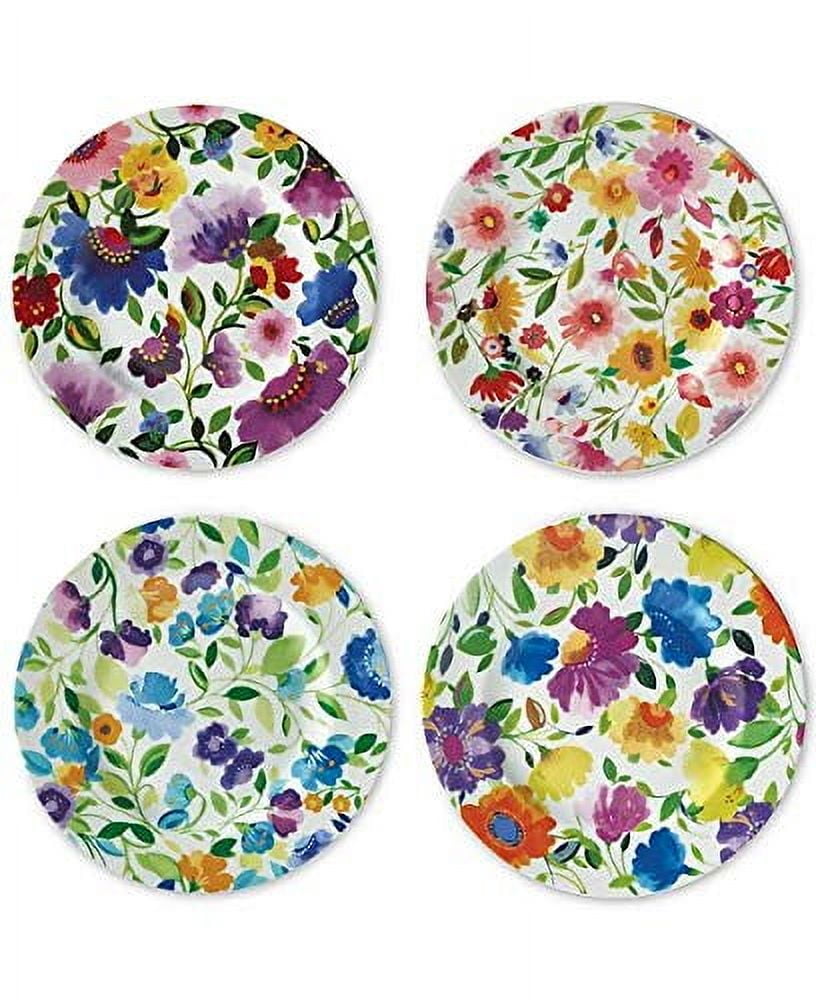 Gourmet Basics Mikasa Kim Parker 4-Pc. Appetizer Plates - Walmart.com