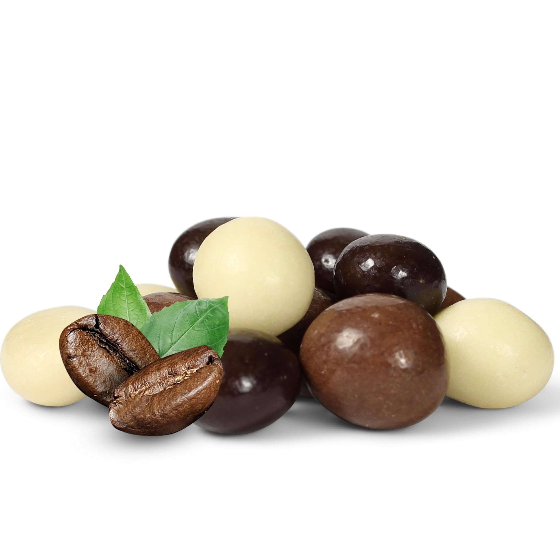 Gourmet Chocolate Covered Espresso Beans Medley by Its Delish, 1 Lb 16 ...