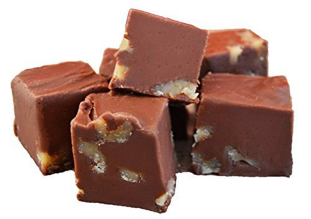 Gourmet Chocolate Nut Fudge 1 lb. Gift Box - Walmart.com
