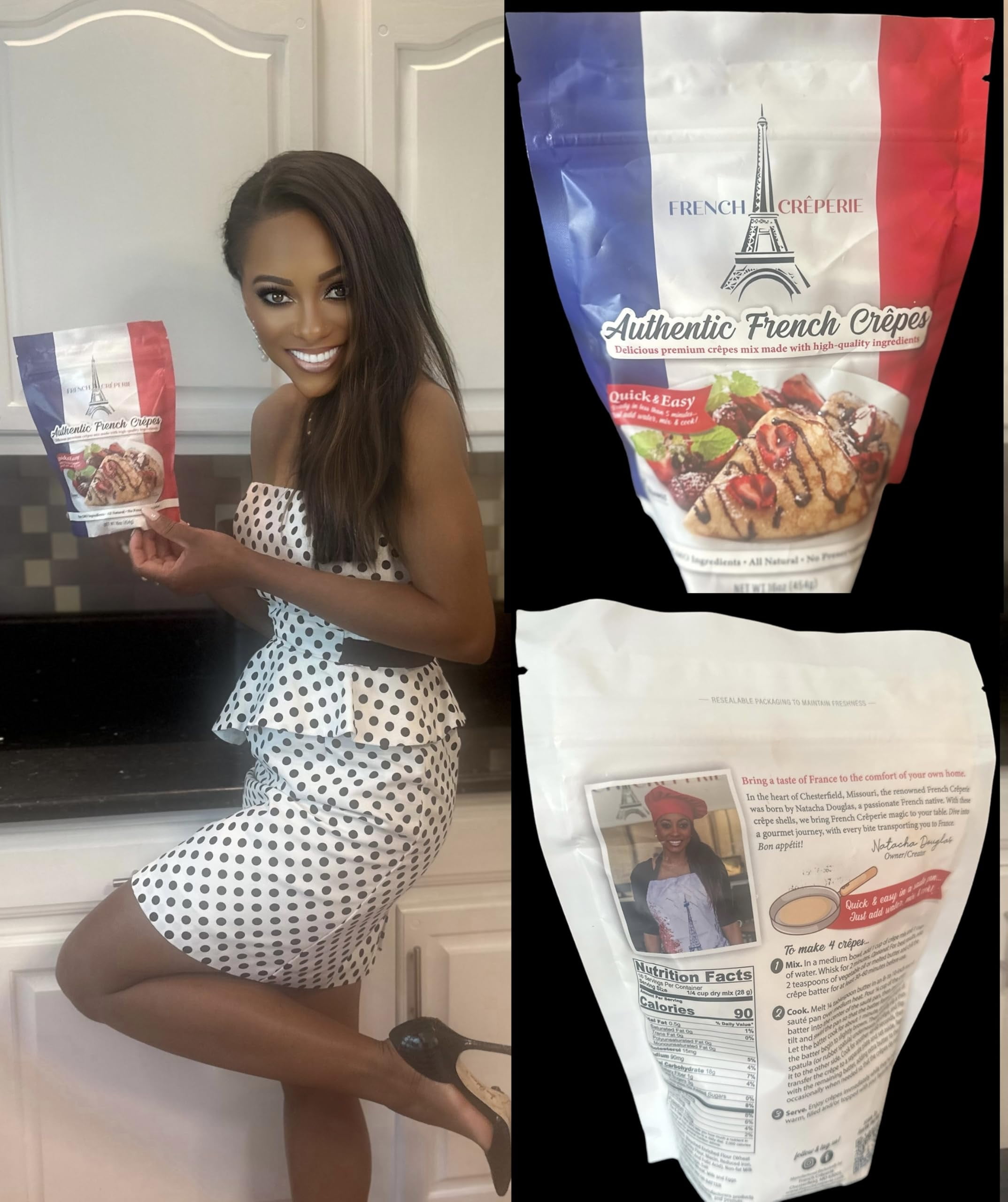 Gourmet Crêpe Mix By GGA1 French Crêperie - Authentic Recipe by French ...