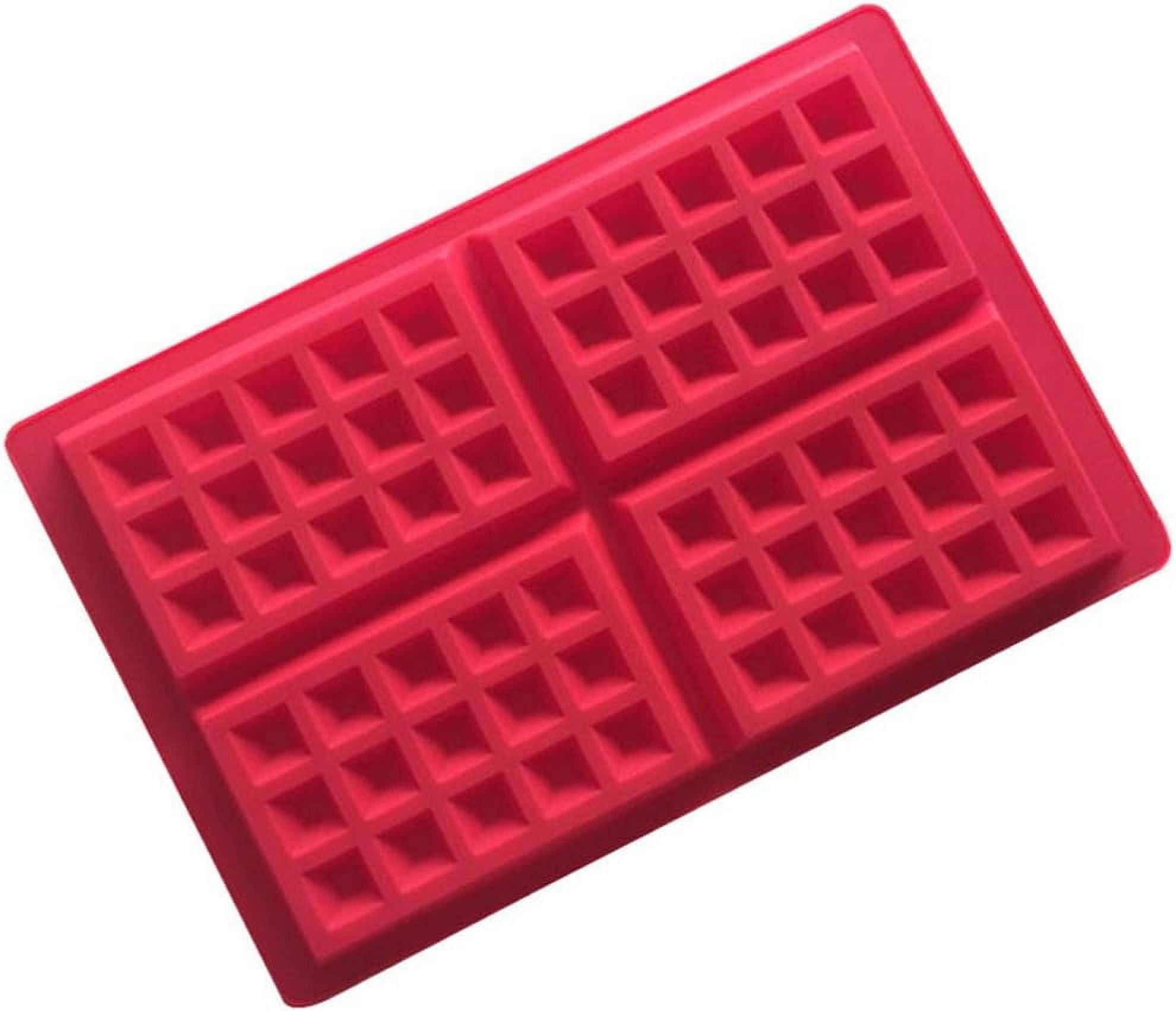 Gourmet Creator, Silicone Waffle Mold, Non-stick, Flexible, Ideal For ...