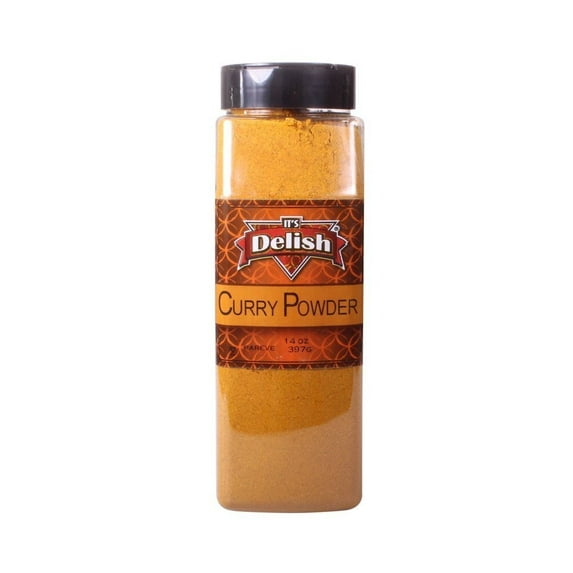 Gourmet Curry Powder All Natural by Its Delish, 14 Oz. Large Jar ...