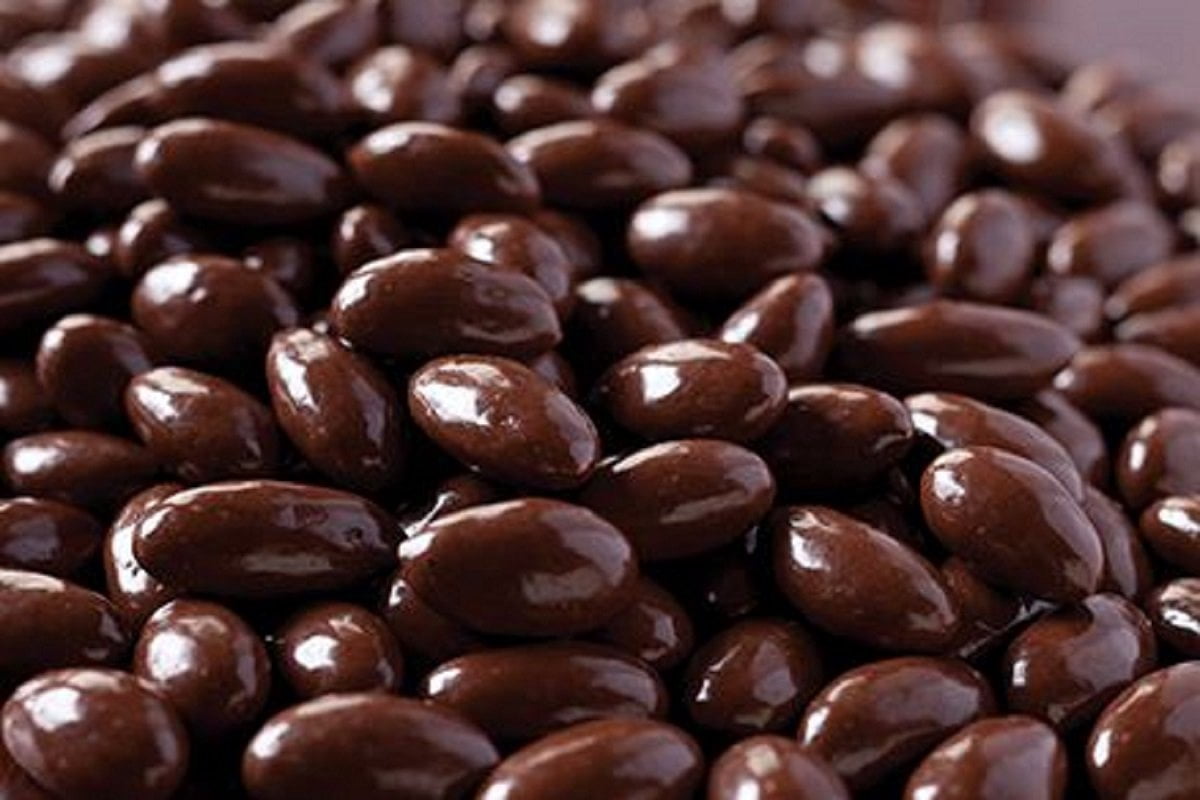Its Delish Gourmet Dark Chocolate Covered Almonds, 2 lbs - Vegan ...