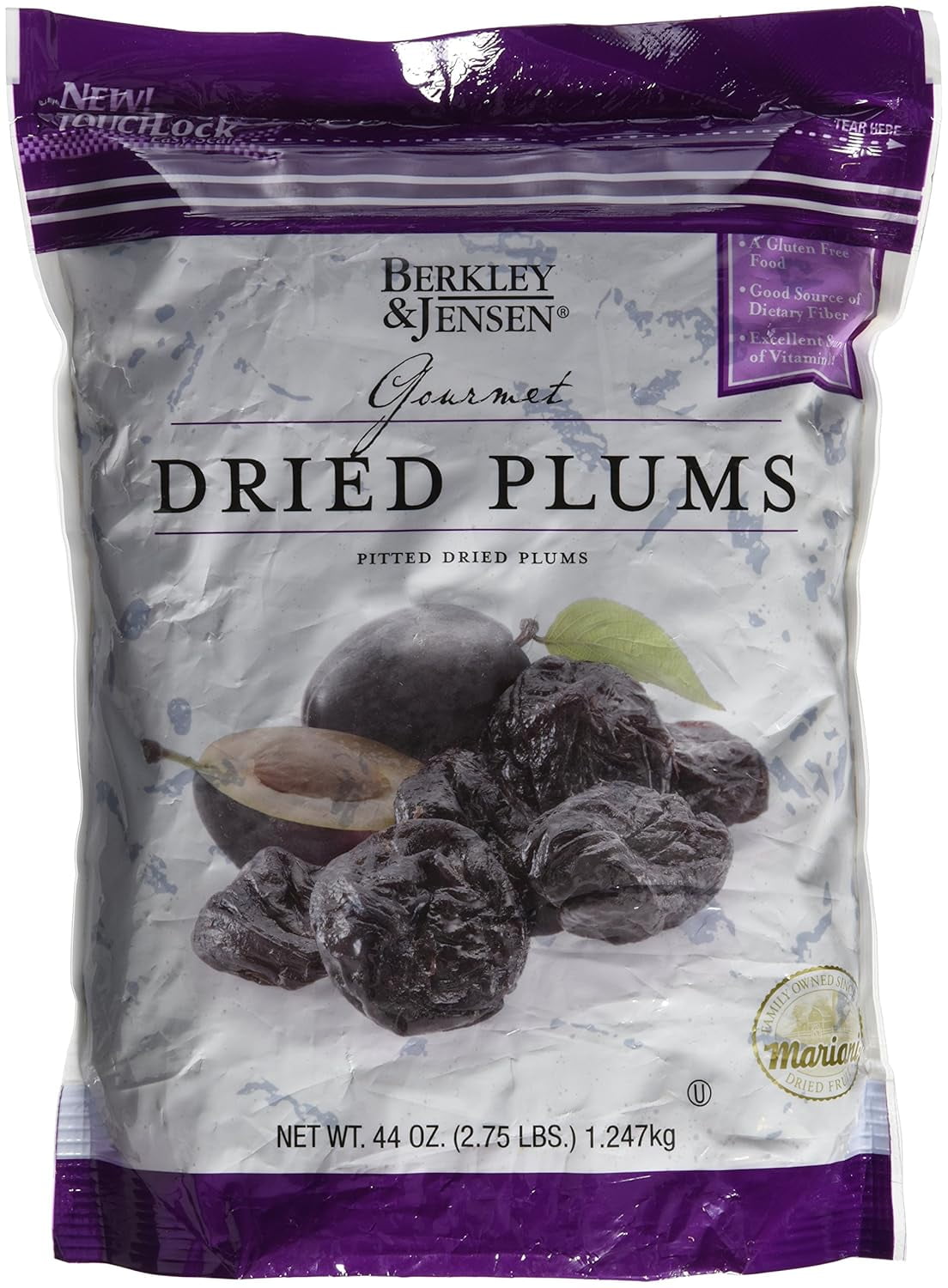 Gourmet Dried Plums (44 oz) Resealable Zipper - Walmart.com