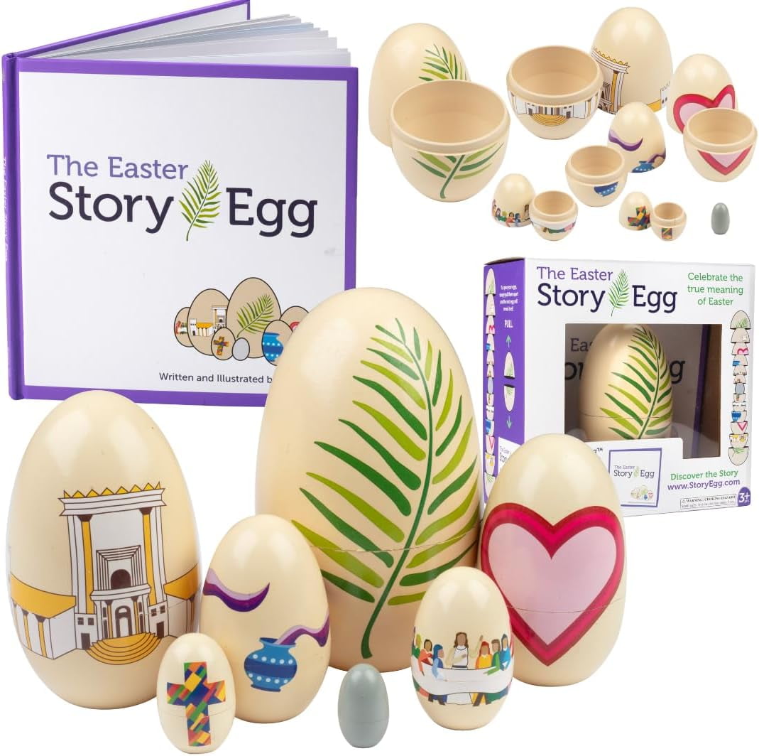 Gourmet The Easter Story Egg – Interactive Countdown w/Story Book ...