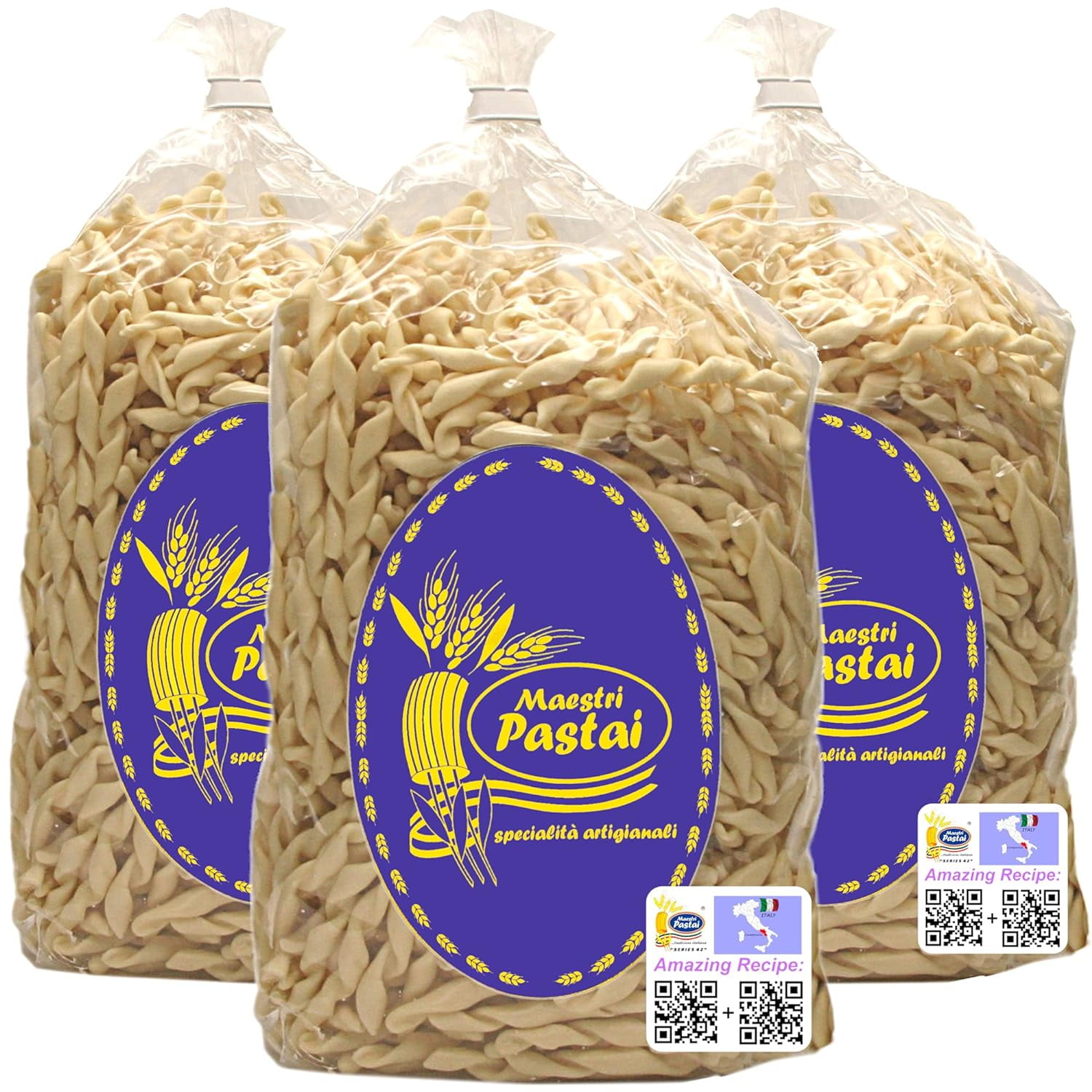 Gourmet Fusilli Avellinesi Italian Pasta (Southern Italy Fusilli Pasta ...