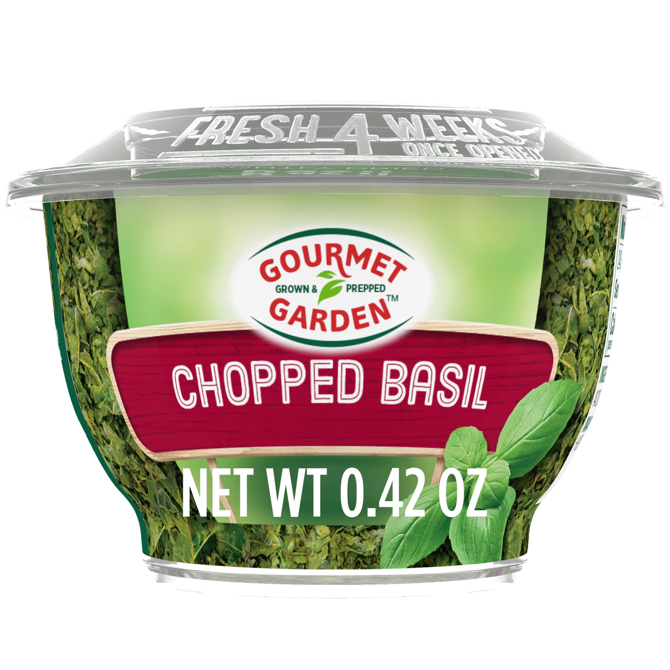 Gourmet Garden Lightly Dried Chopped Basil 0.42 oz Cup, Fresh-Like ...