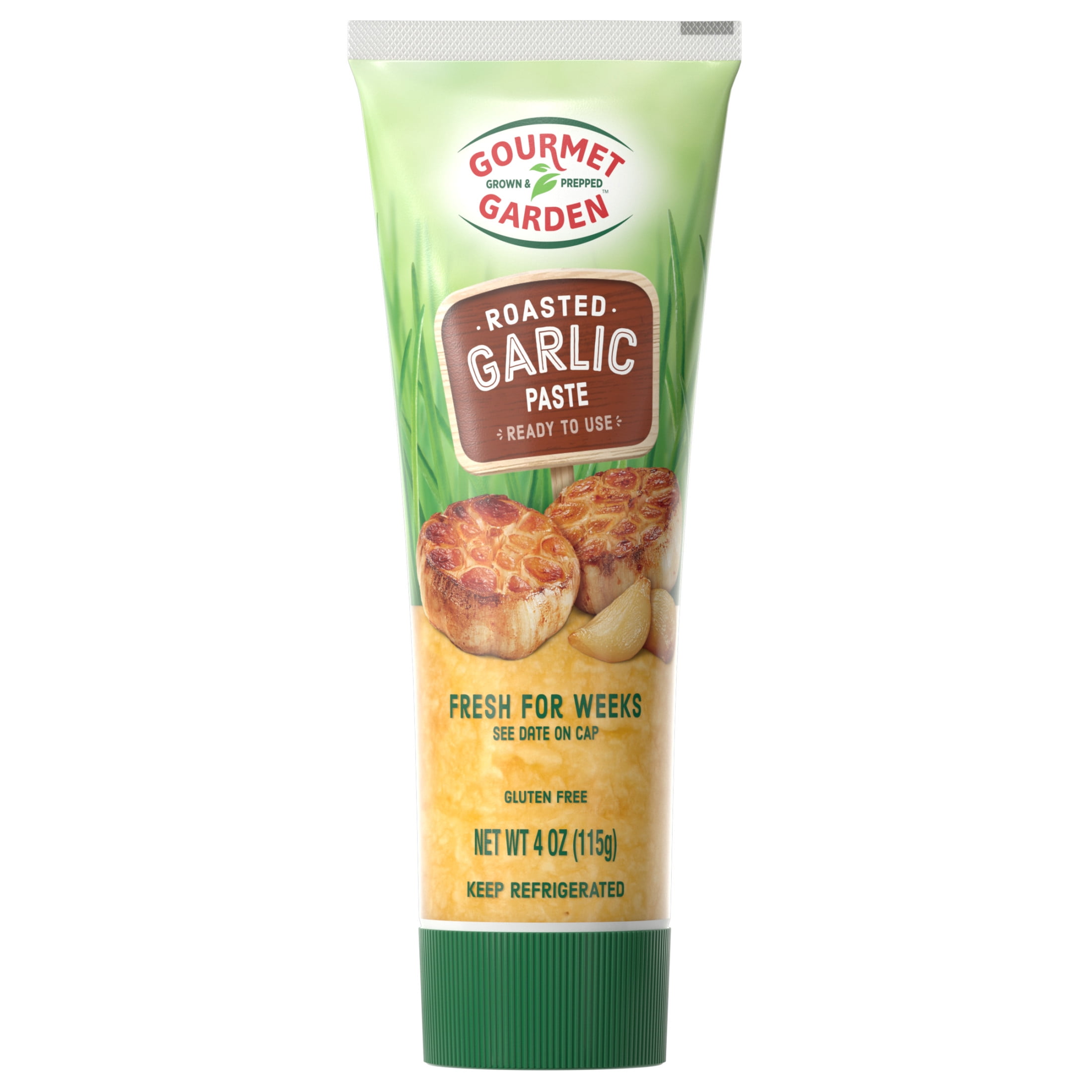 Gourmet Garden Roasted Garlic Stir-in Paste 4 oz Tube for Sauces, Soups ...