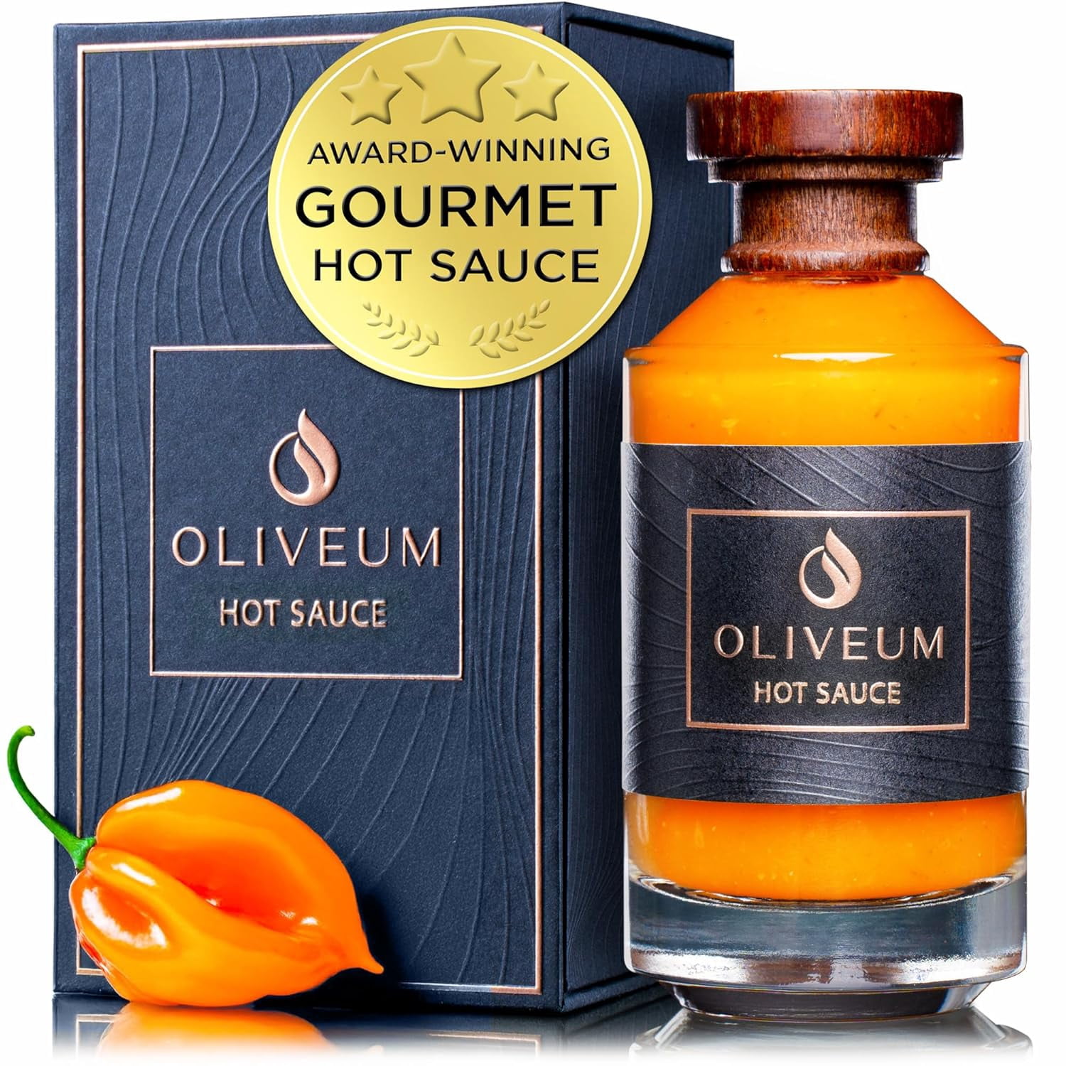 Gourmet Medium Spice Organic Habanero Peppers. Unique Spicy Flavor For ...