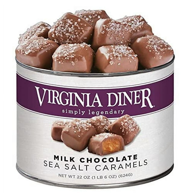 - Gourmet Natural Milk Chocolate Sea Salt Caramels, Limited Edition 22 ...