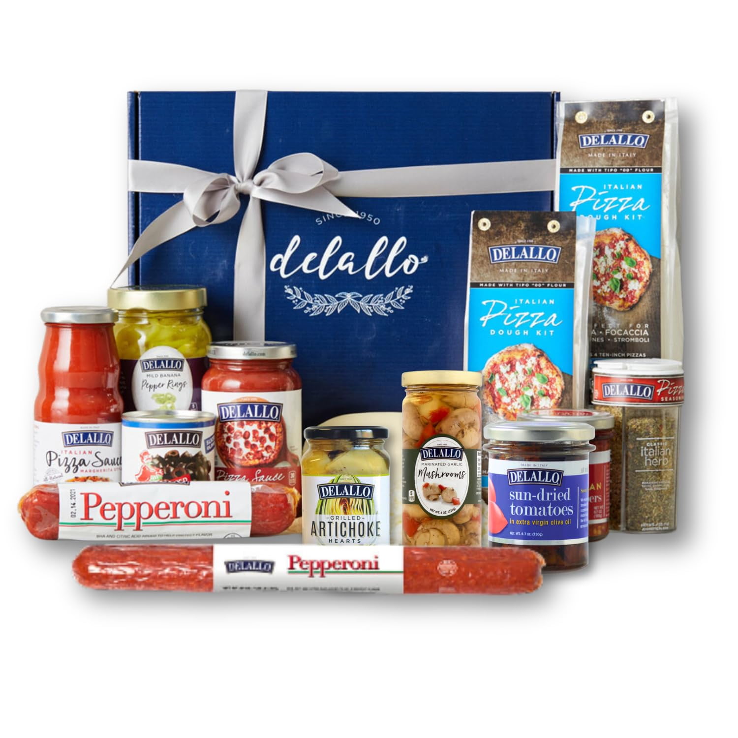 Gourmet Pizza Italian Gift Basket, Italian Dinner Gift Basket for Pizza ...