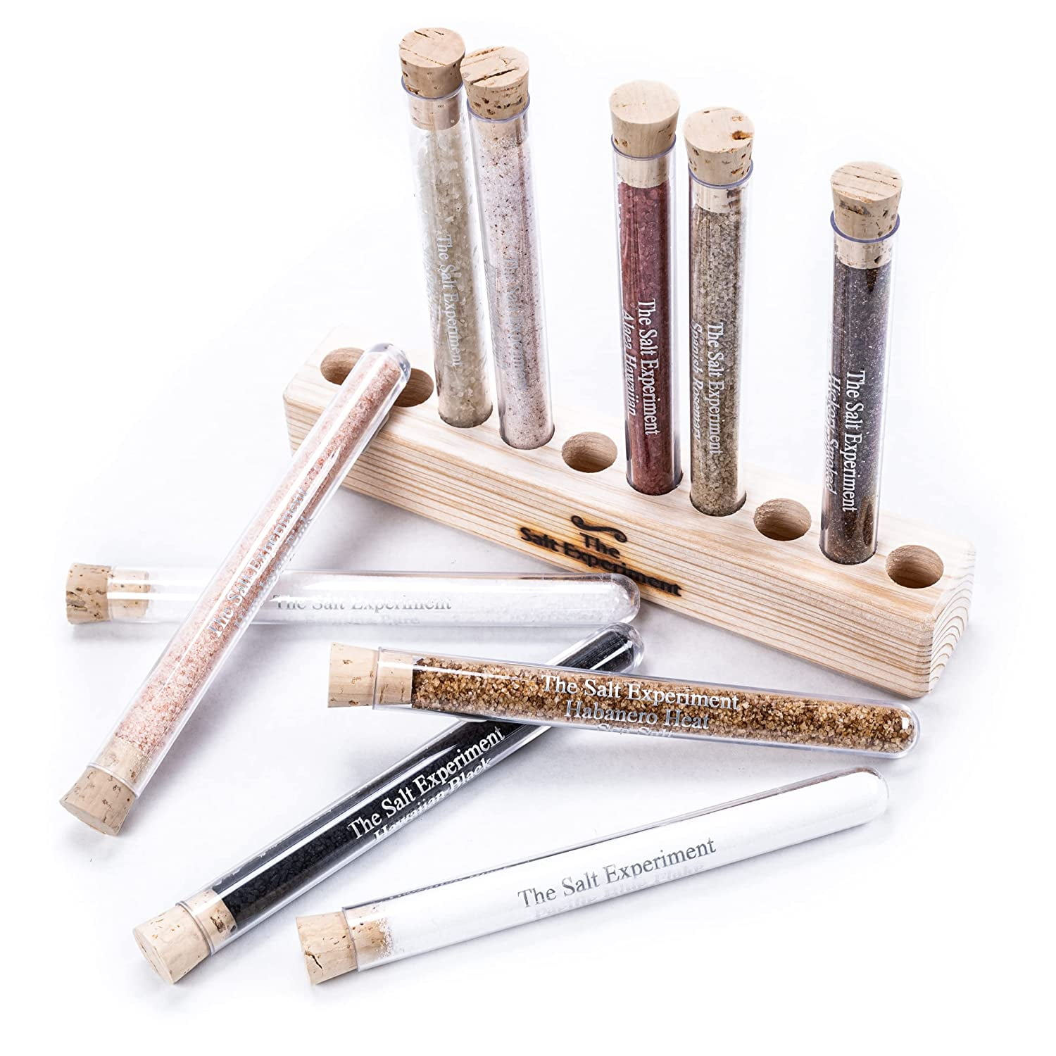 Gourmet Salt Gift Set - 10 Delicious, Natural Finishing Salts from ...