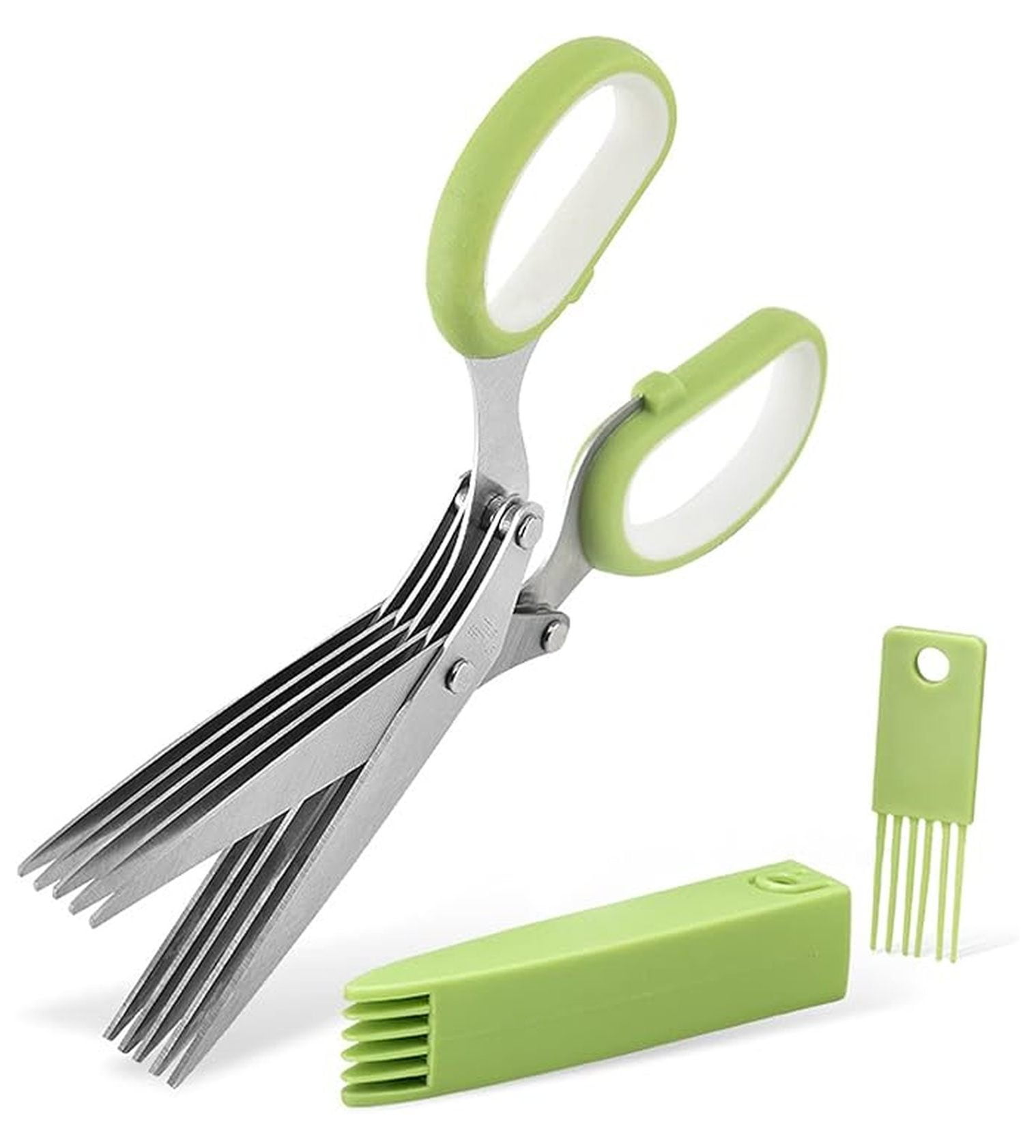Gourmet Scissors Set Multipurpose Cutting Shears with Stainless Steel 5 ...