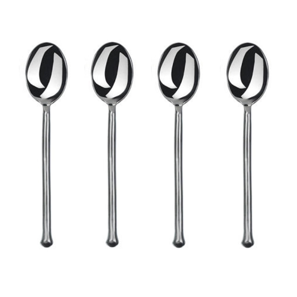 Gourmet Settings Exotique Platinum 18/10 Stainless Teaspoon (Set of ...