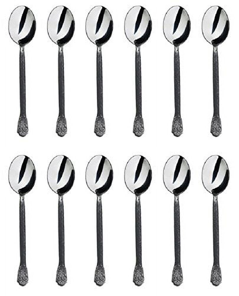 Gourmet Settings (GS) Avalon 7 5/8" Teaspoon (Set of Twelve) - Walmart.com
