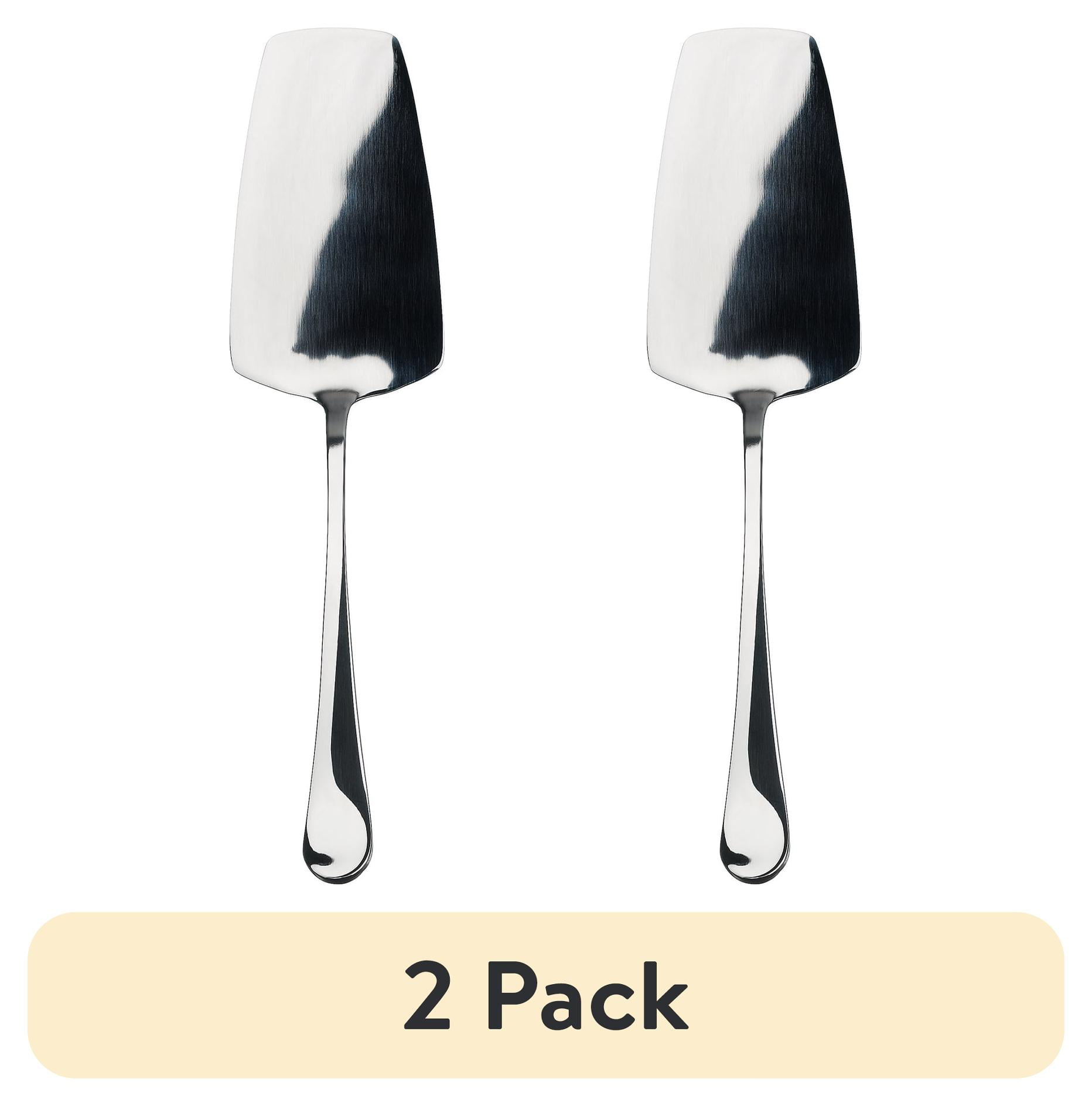 (2 pack) Gourmet Settings Windermere Flat Server with Polished Finish ...