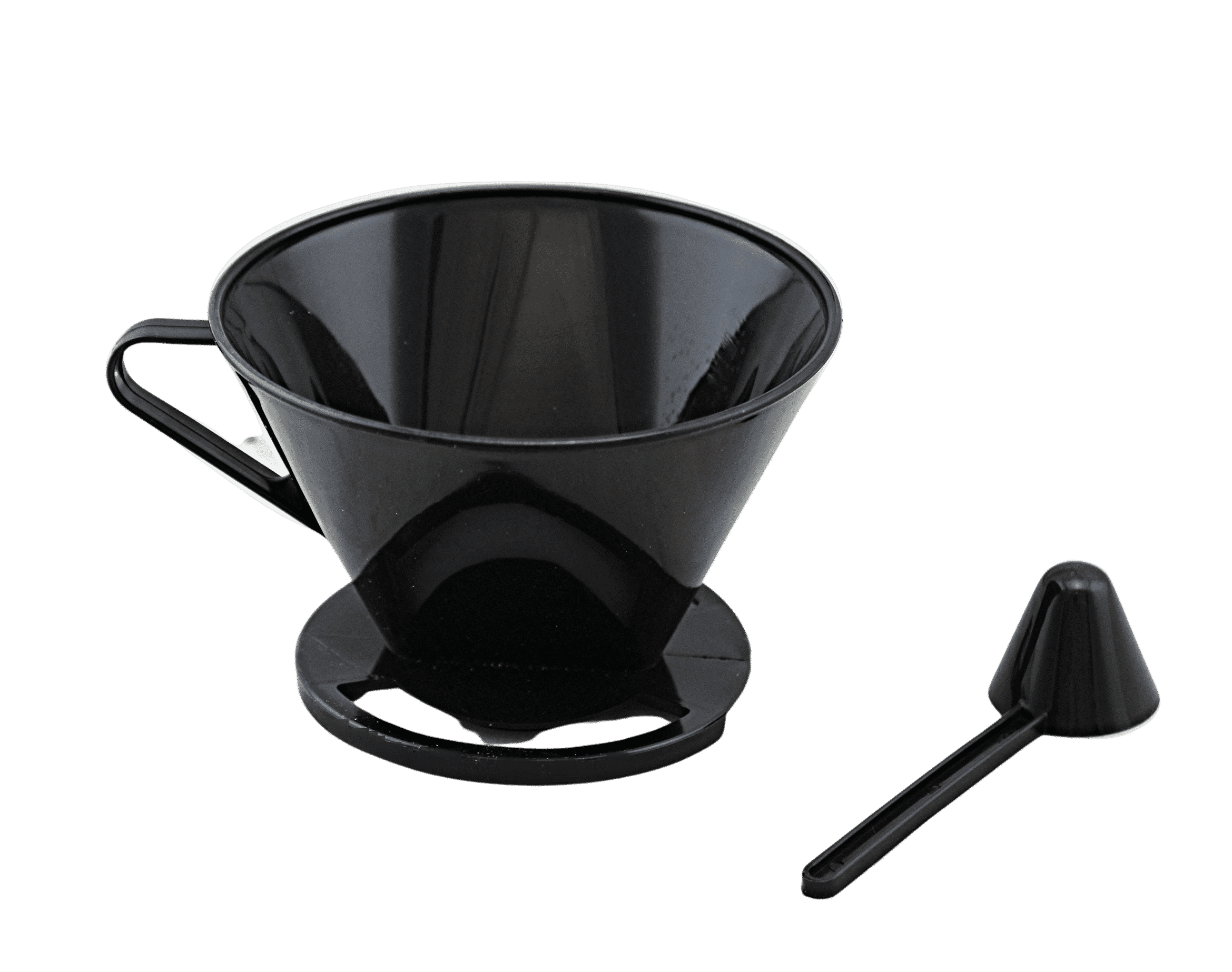 Gourmet Style 1-2 Cup Drip Coffee Brewer, #2 Cone Filter, BPA-Free ...