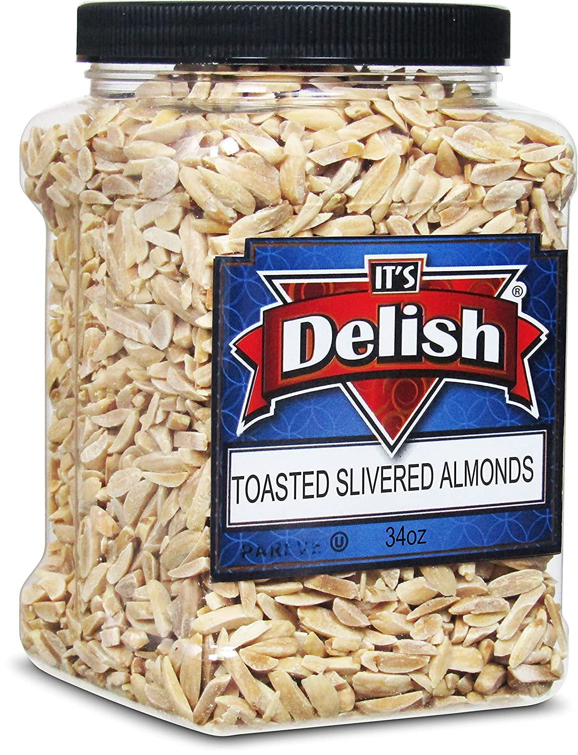 It's Delish Gourmet Toasted Slivered Almonds, 40 OZ, Healthy Snack ...