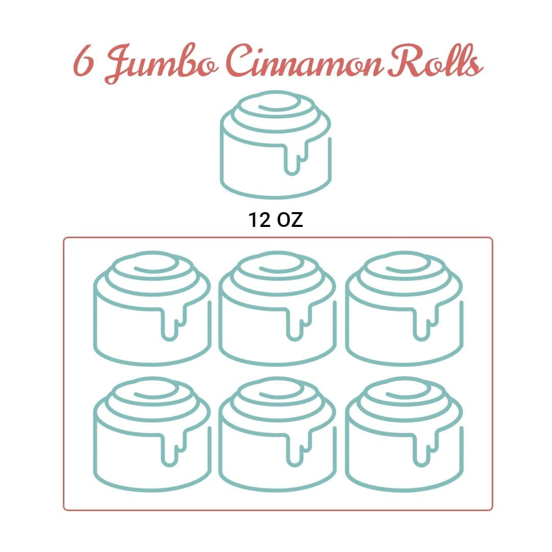 Gourmet Turtle Cinnamon Rolls (Pack of 6) - Walmart.com