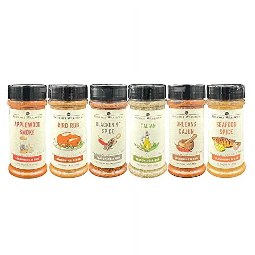 Gourmet WarehouseSpice Collect, Variety Pack - 6 Jars - No MSG, No HFCS ...