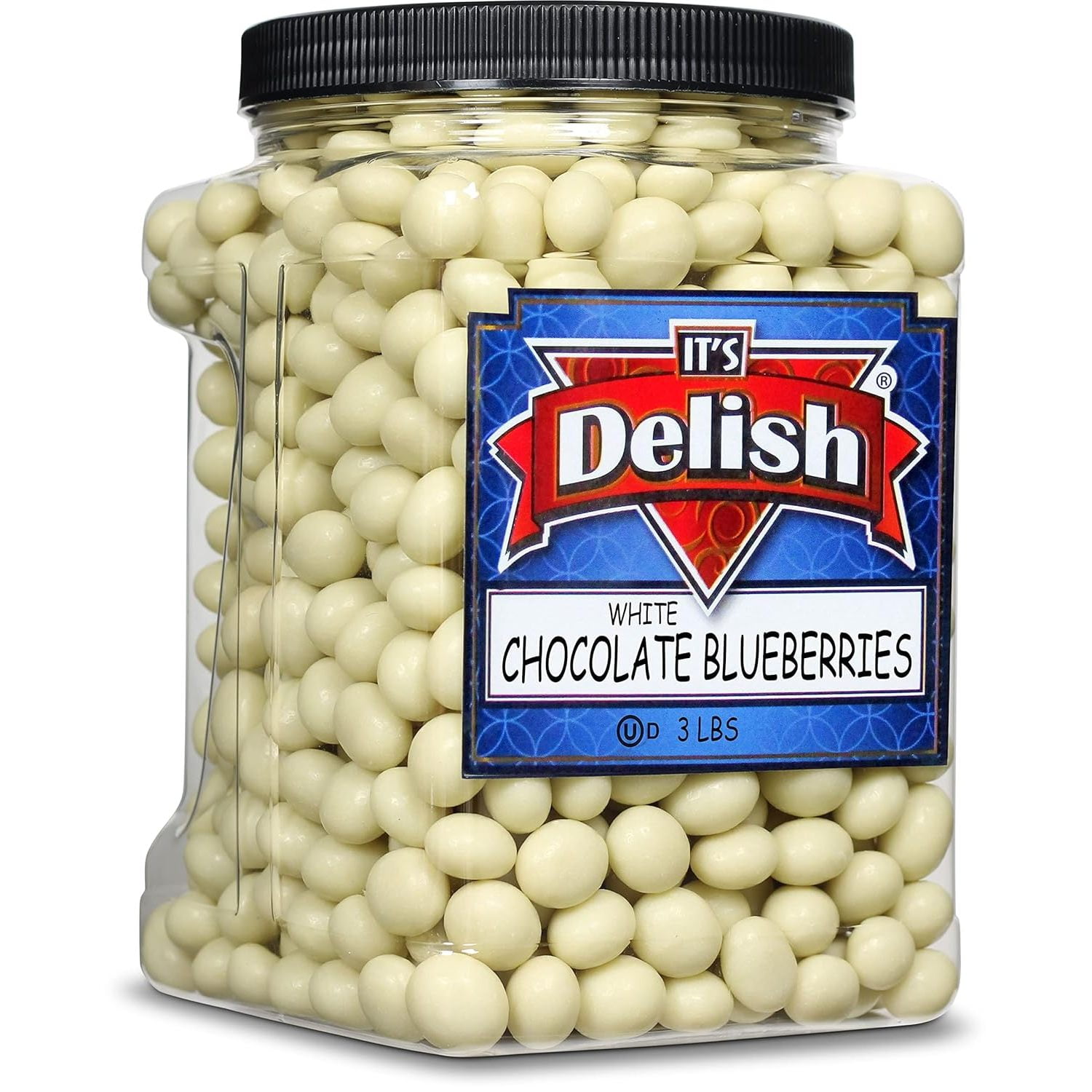Gourmet White Chocolate Covered Blueberries by YBQF, 3 LBS Jumbo ...