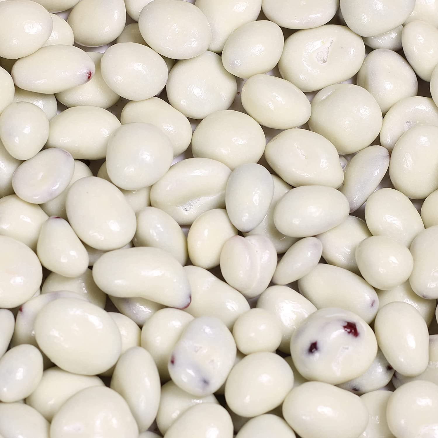 Gourmet White Chocolate Covered Cranberries by Its Delish, 2 lbs Bulk ...