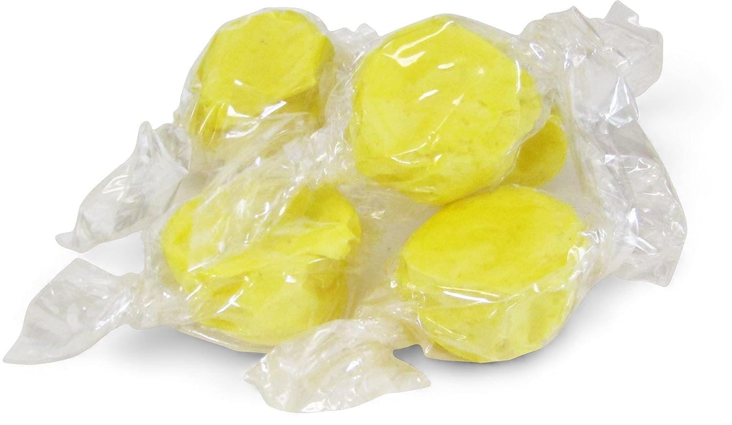 Gourmet Yellow Pineapple Soft Taffy Chews by It's Delish 8 Oz Half ...