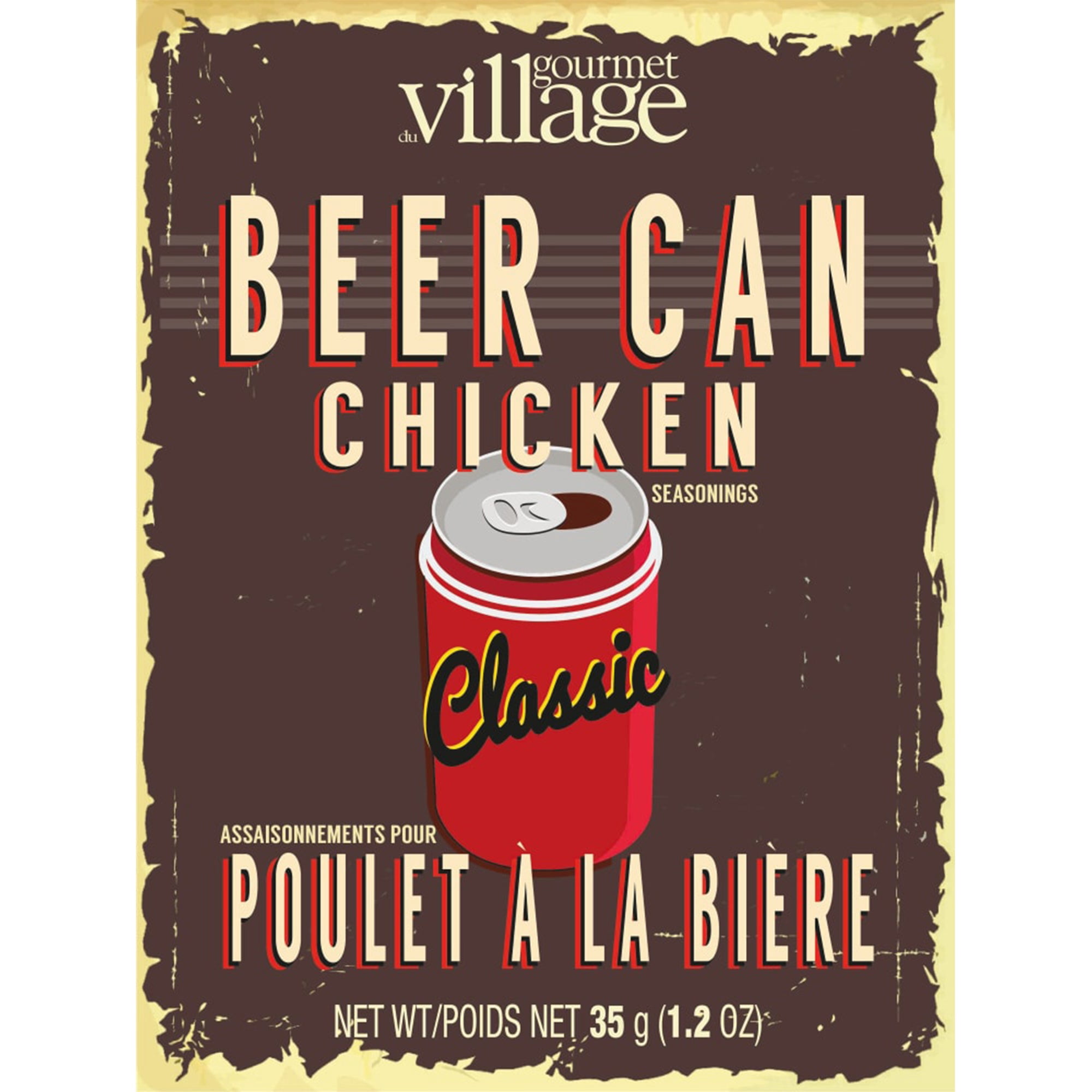 Gourmet du Village Classic Beer Can Chicken Seasoning - Walmart.com
