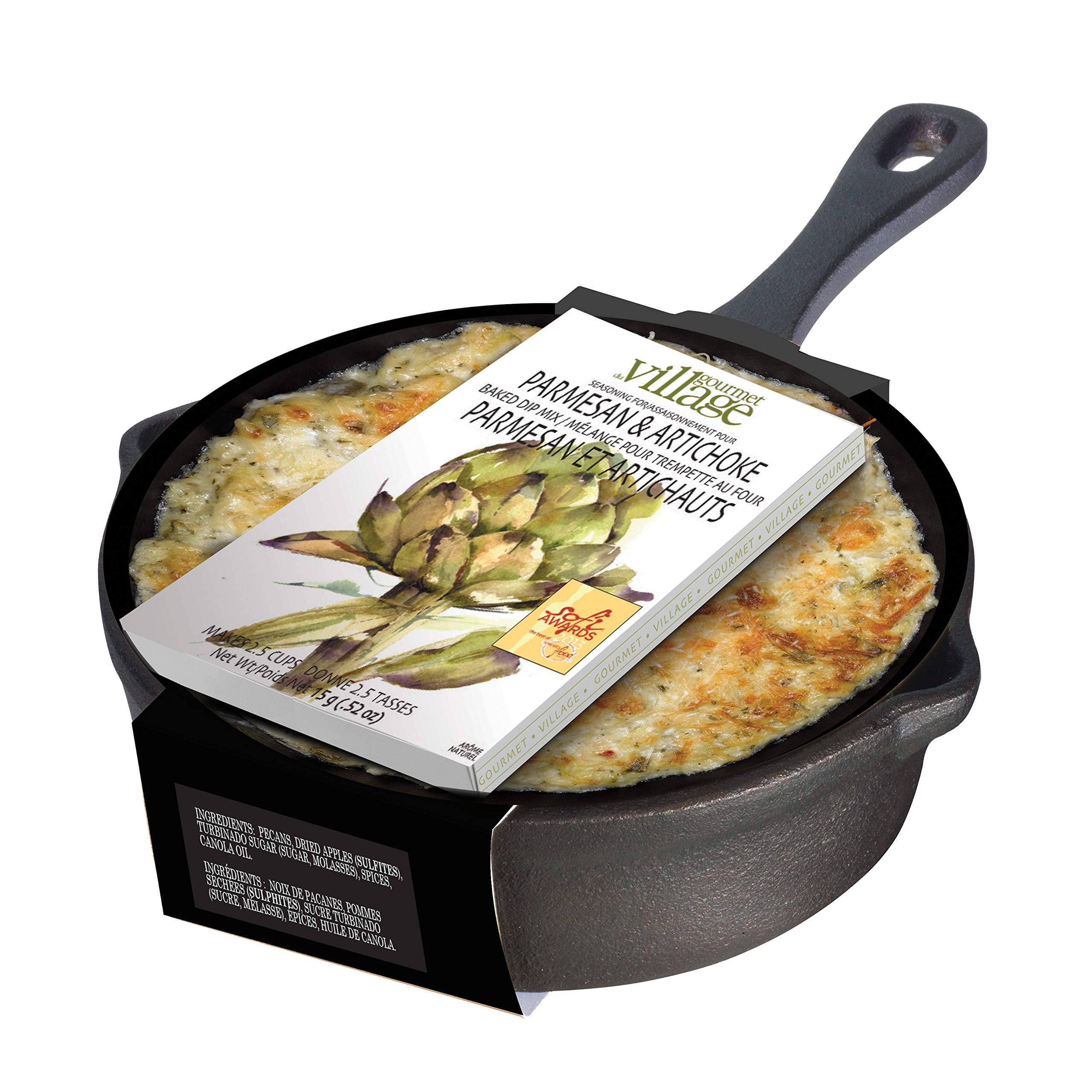 Gourmet du Village, Parmesan & Artichoke Baked Gourmet Dip Mix Kit in 8 ...