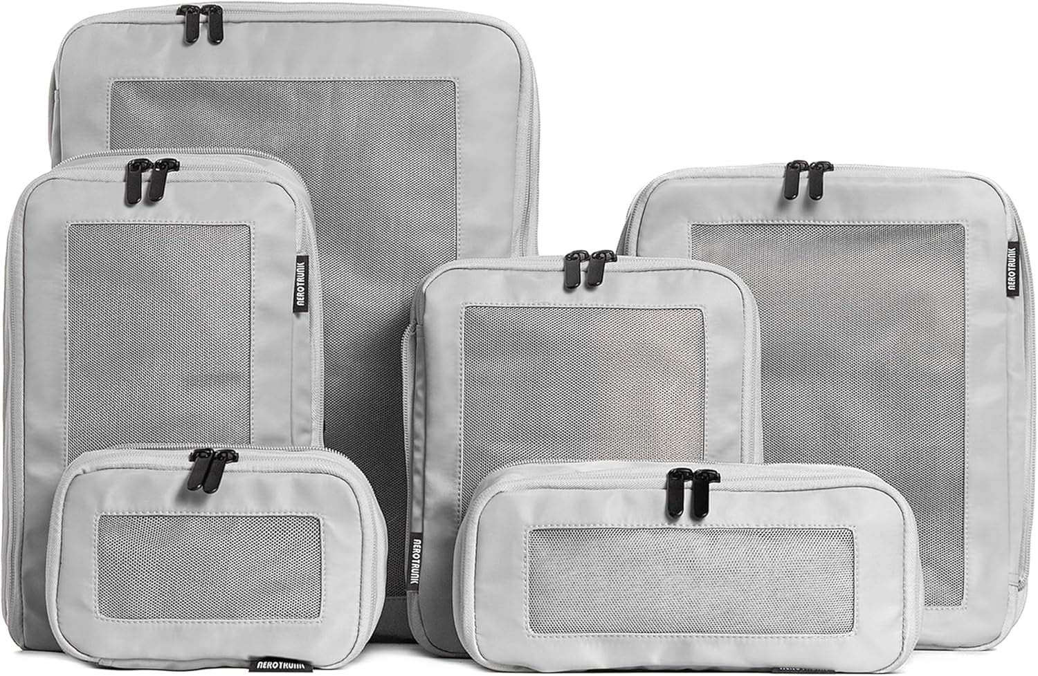 GourmetG Compression Packing Cubes for Travel - Luggage Organizer Bags ...