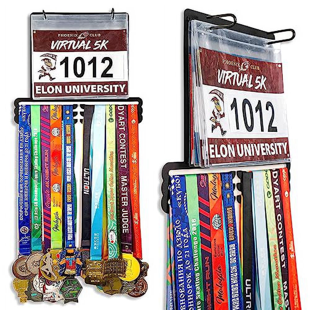 Goutoports Medal Hanger Display for Runner - Race Bib Holder - Medal ...