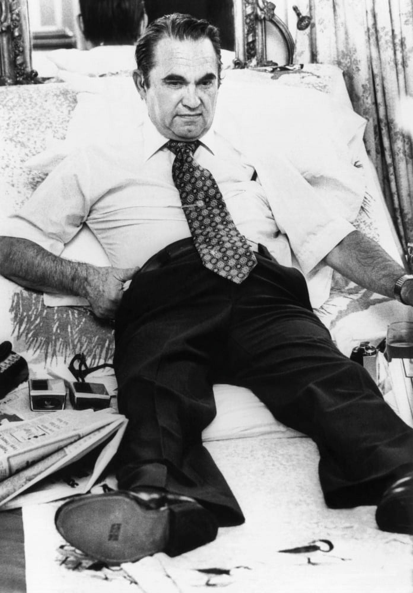 Gov. George Wallace In 1974. The Wheelchair Bound Segregationist ...