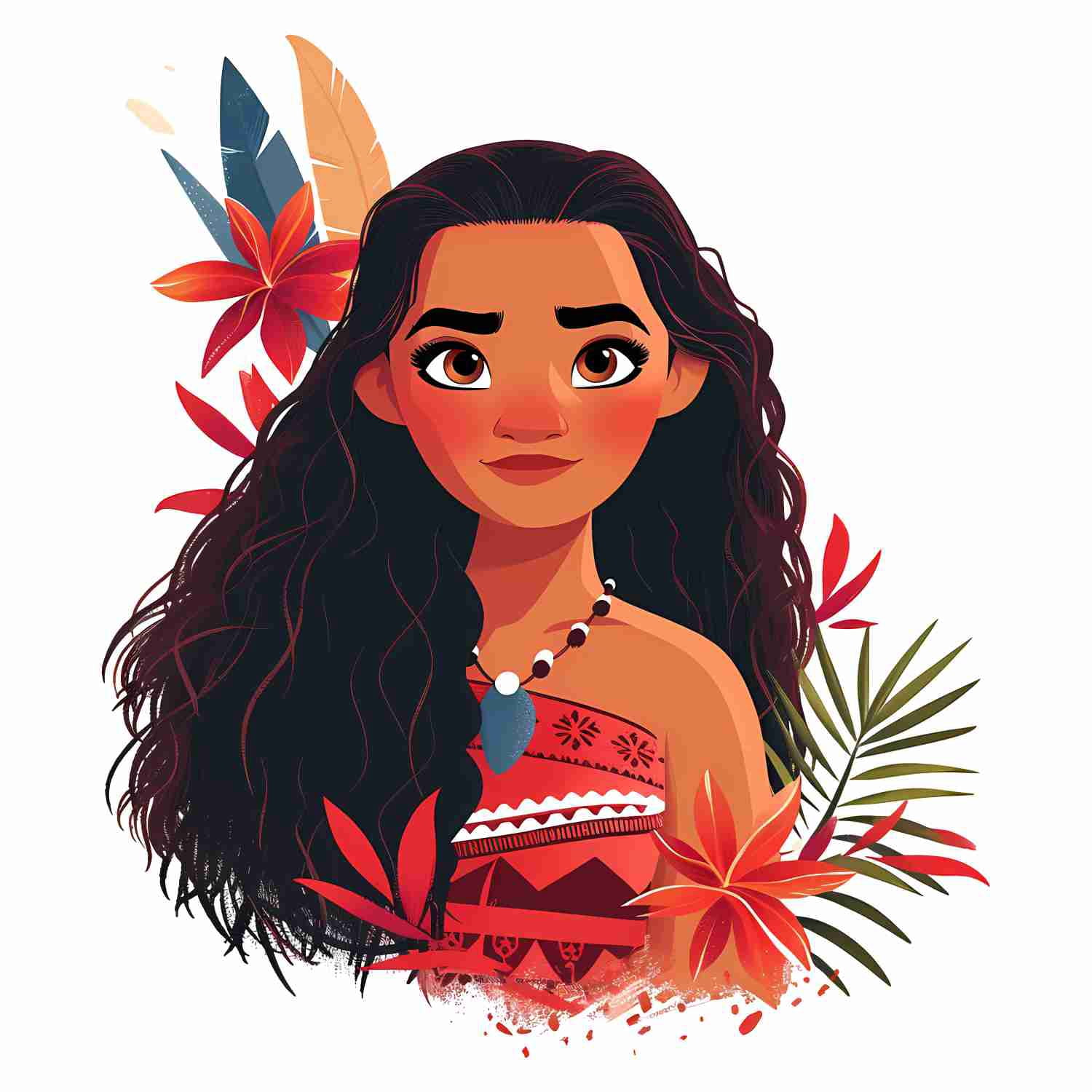 GovardhanSons Kids Wall Sticker – Moana Theme – 43x59.69 cm – Self ...