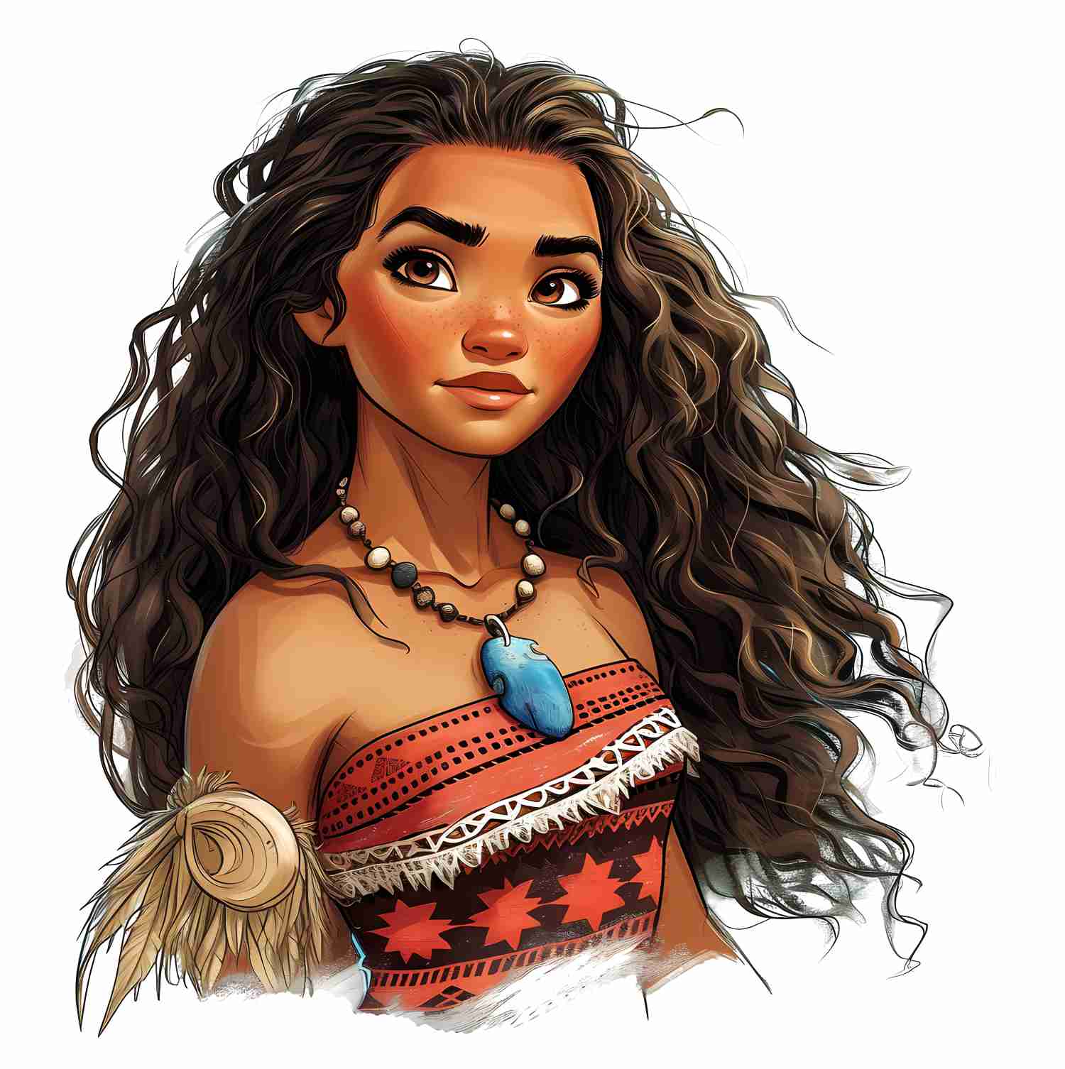 GovardhanSons Moana Cartoon Hero Sticker – 43x59.69 cm – PVC Vinyl ...