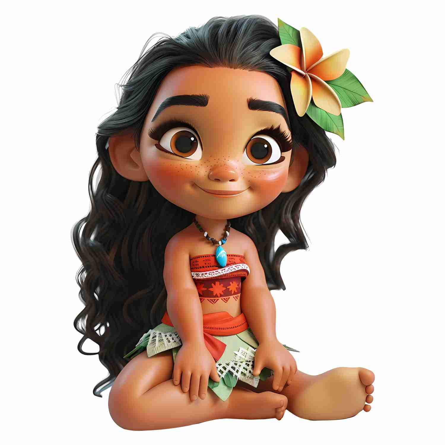 GovardhanSons Moana Hero Sticker – 43x59.69 cm – PVC Vinyl Cartoon Wall ...