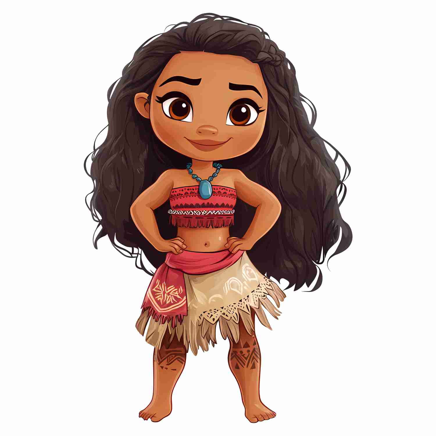 GovardhanSons Peel & Stick Moana Wall Sticker – 43x59.69 cm – Vinyl ...