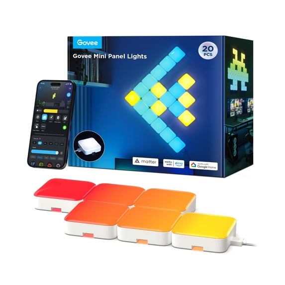 Govee Mini Panel Lights 20 packs - Walmart.com