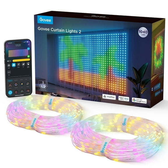 Govee Permanent Outdoor Lights Pro, 150ft with 90 RGBIC LED Lights for Daily and Accent Lighting ...