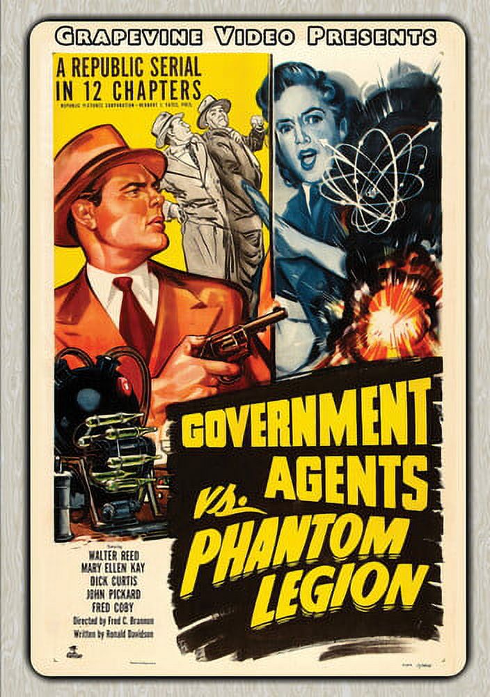 Government Agents vs. Phantom Legion (DVD), Grapevine Mod, Action ...