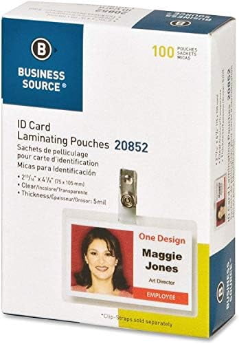 Government-Size Card Laminating Pouches - Box of 100, 4 Pack_AB ...