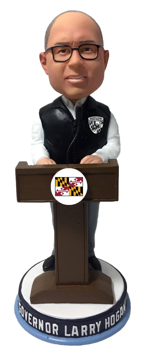 Governor Larry Hogan Maryland Standing at podium Bobblehead - Walmart.com