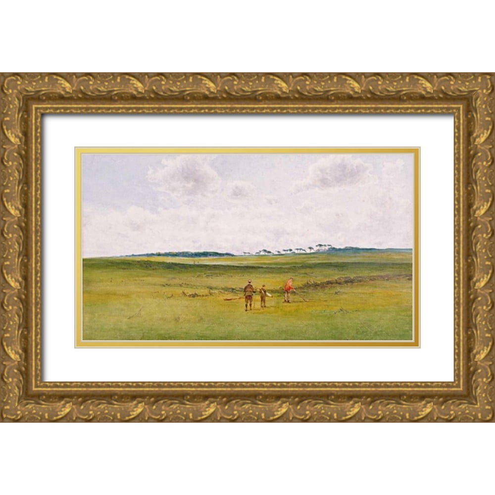 Gow, James Forbes Mackintosh 24x15 Gold Ornate Wood Framed with Double ...