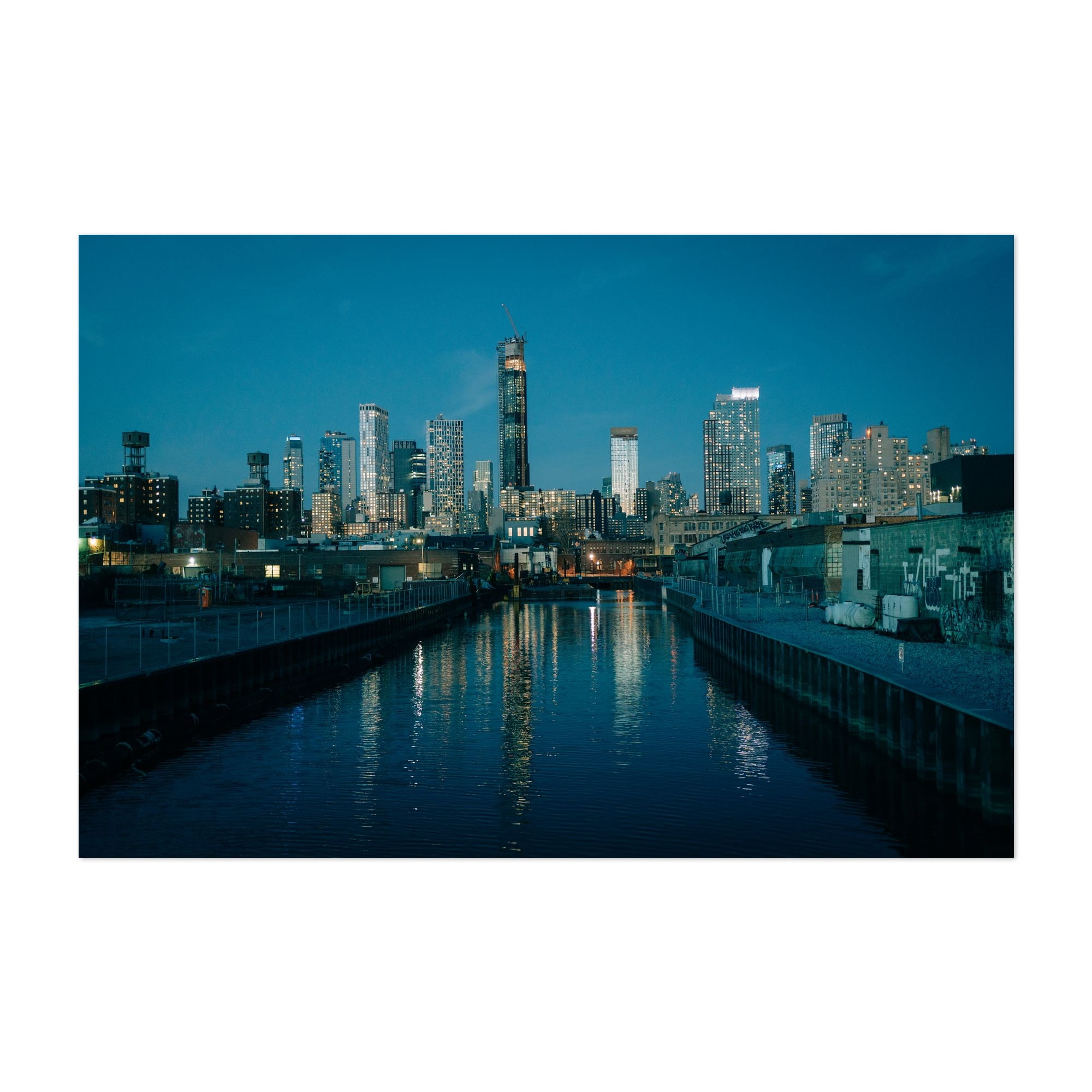Gowanus Canal, Brooklyn - Brooklyn New York Photography Unframed Wall ...