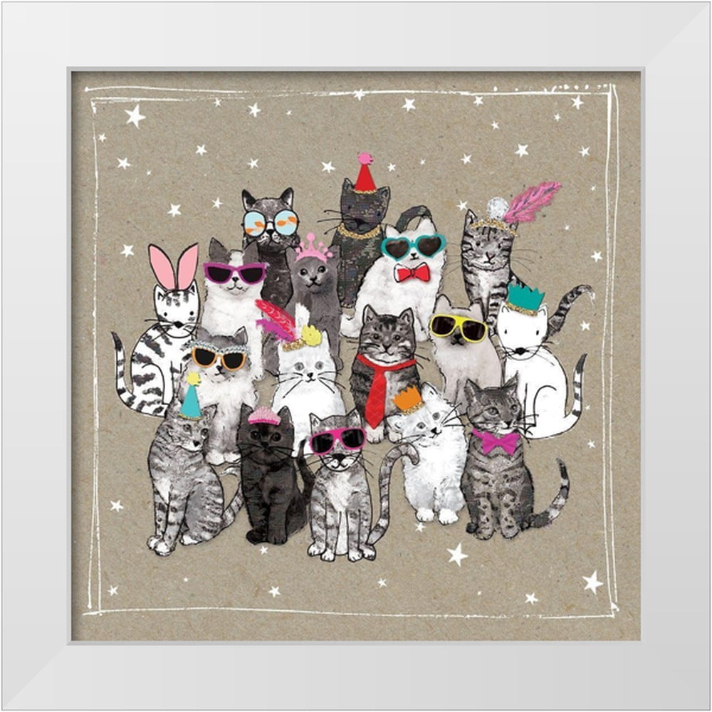 Gower, Hammond 12x12 White Modern Wood Framed Museum Art Print Titled ...