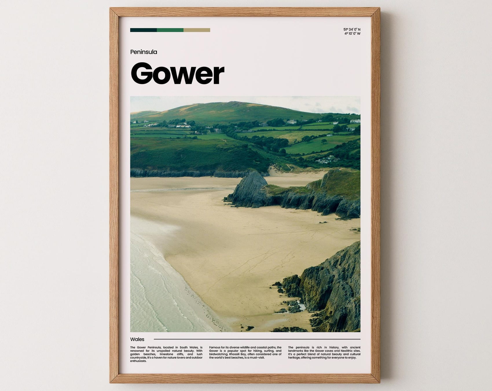 Gower Poster, Gower Print, Gower Photo, Gower Art, Wales Poster, Wales ...