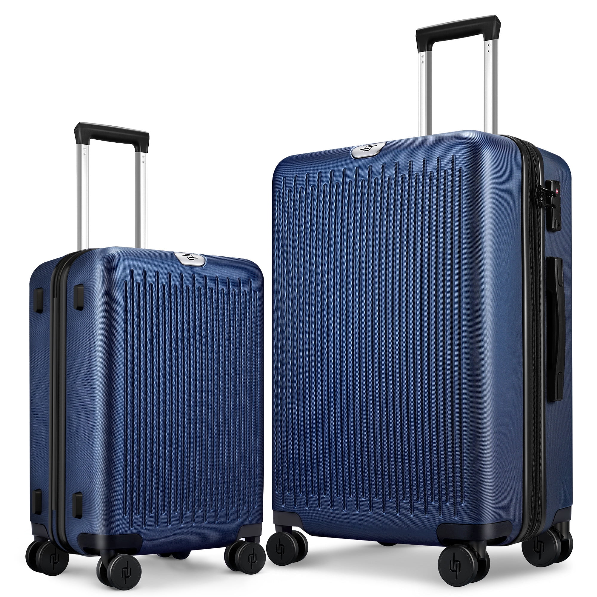 Gowill 2-Piece Expandable Luggage Set,Lightweight Suitcase with Double ...